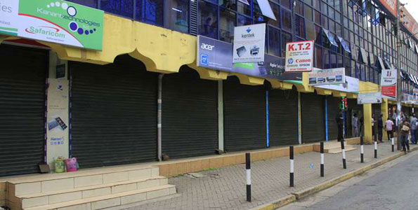 Shops count losses as business comes to standstill during demos ...