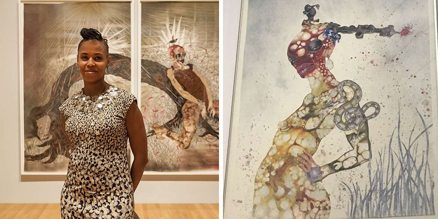 Wangechi Mutu, Artist Who’s Feted Abroad but Little Known in Kenya ...
