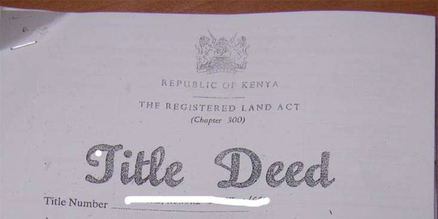 Parastatals need title deeds - Business Daily