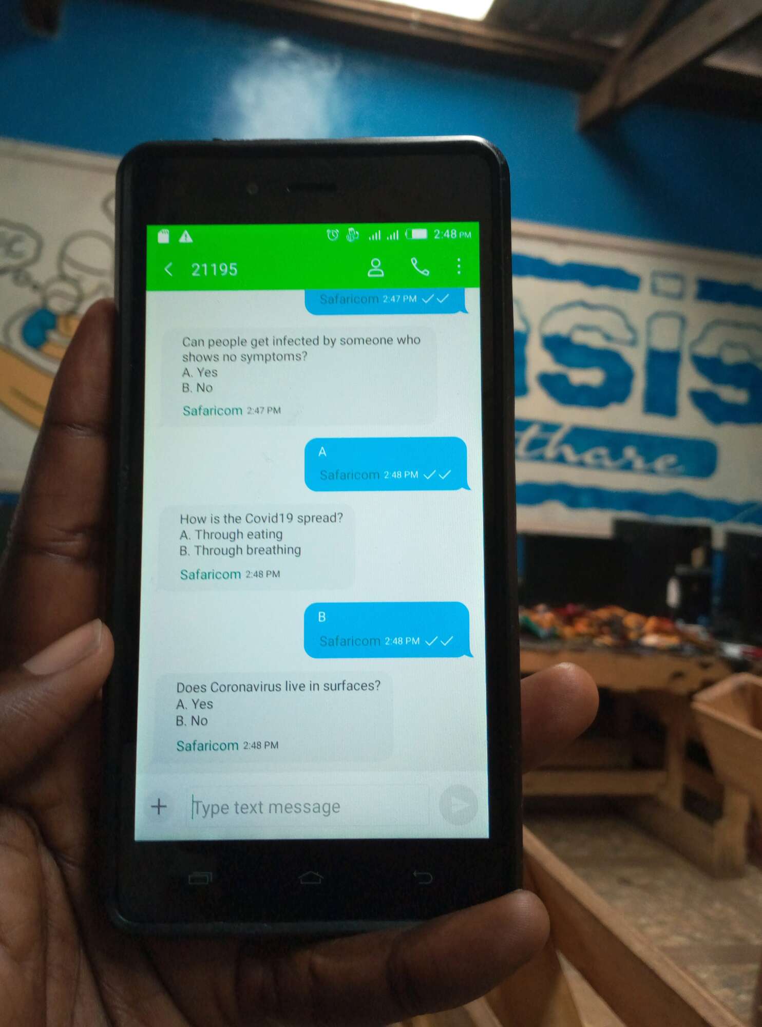 SMS sent down for third year in a row - Business Daily