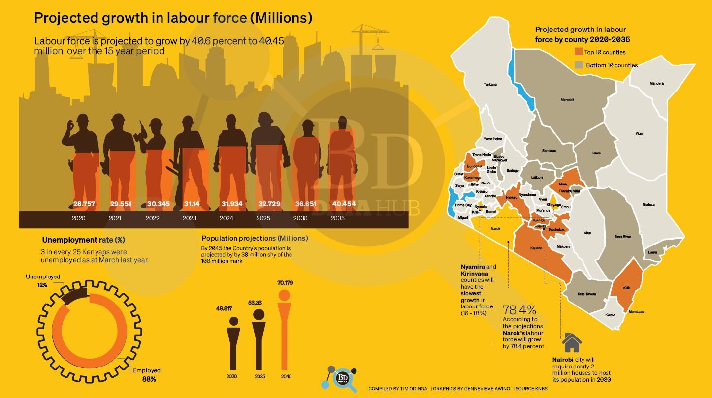 Kenya stares at huge joblessness crisis - Business Daily