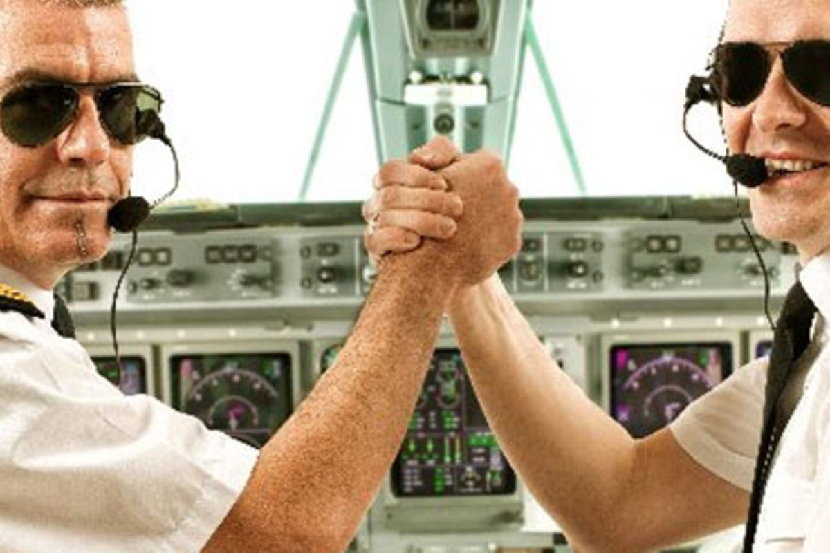 Promotion of pilots has nothing to do with merit, but date of hire ...