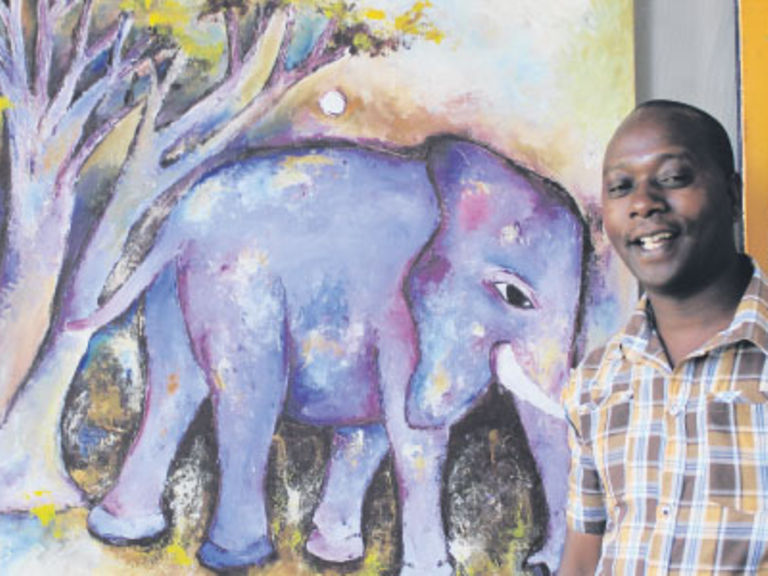 Kenyan artists exhibit their works at Russian ambassador’s home ...