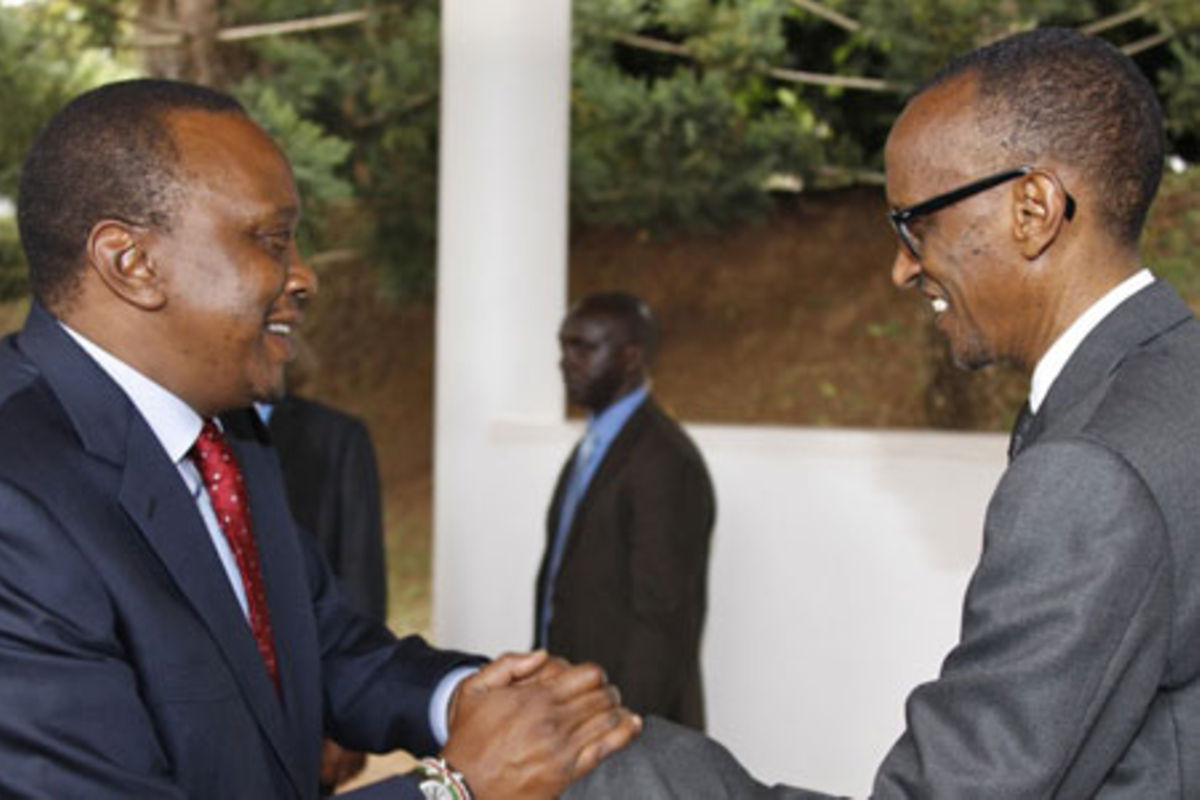 Kenyatta, Kagame under fire at media conference - Business Daily