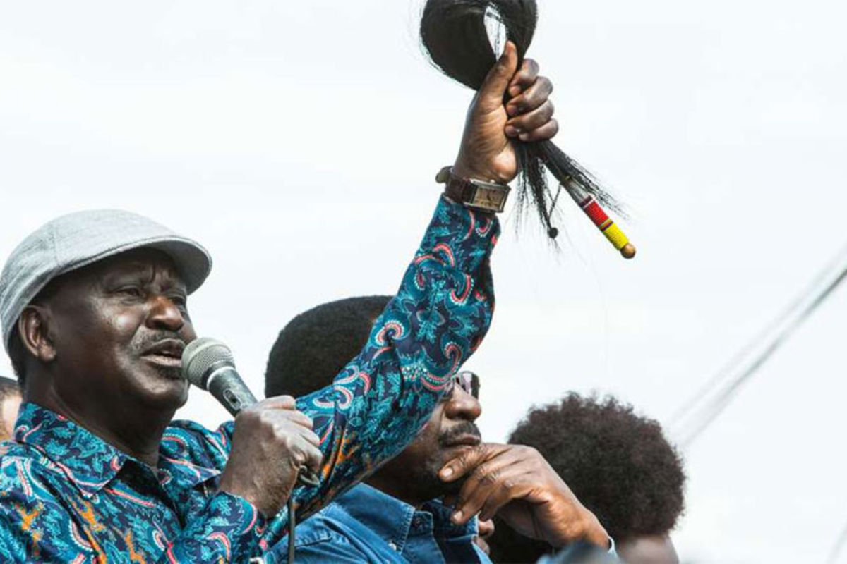 Anxiety as Nasa leader Raila Odinga calls for work boycott - Business Daily