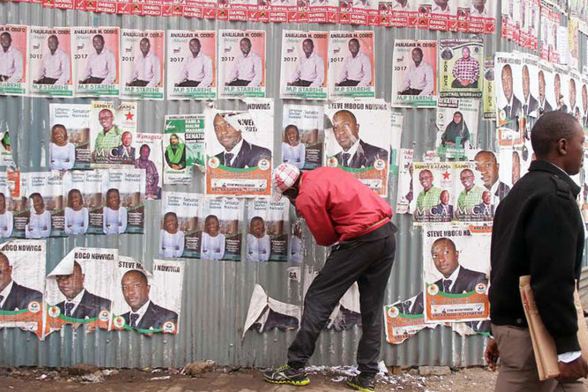 IEBC orders removal of campaign posters within 7 days - Business Daily