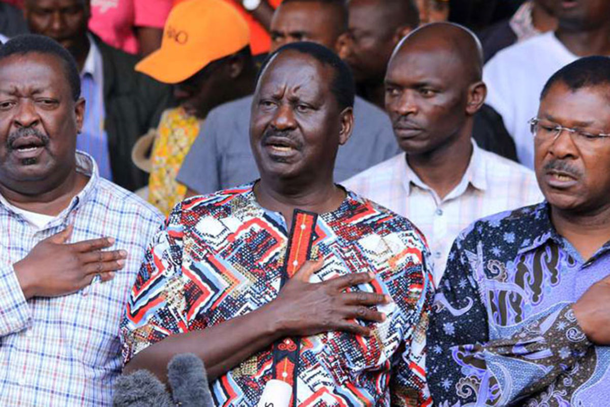 Nasa now a resistance movement: Raila - Business Daily