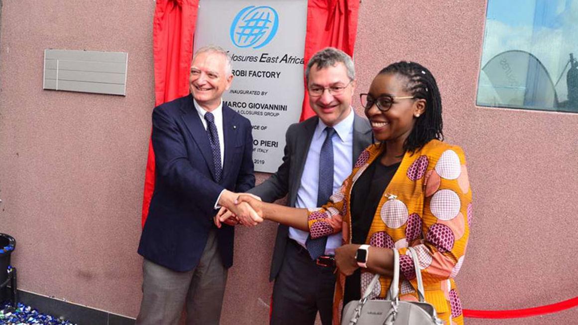 Italian secure caps maker Guala opens Sh570m city factory - Business Daily