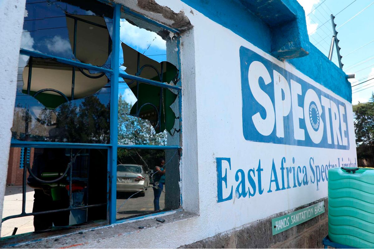 Vandals raid Raila-owned gas cylinder firm in Nairobi amid protests ...