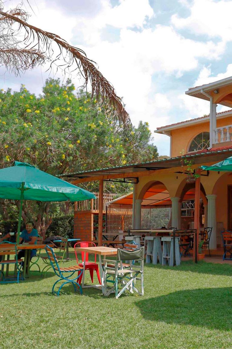 Pallet Café: Ideal spot for Indian Ocean cool breeze on Diani beach ...