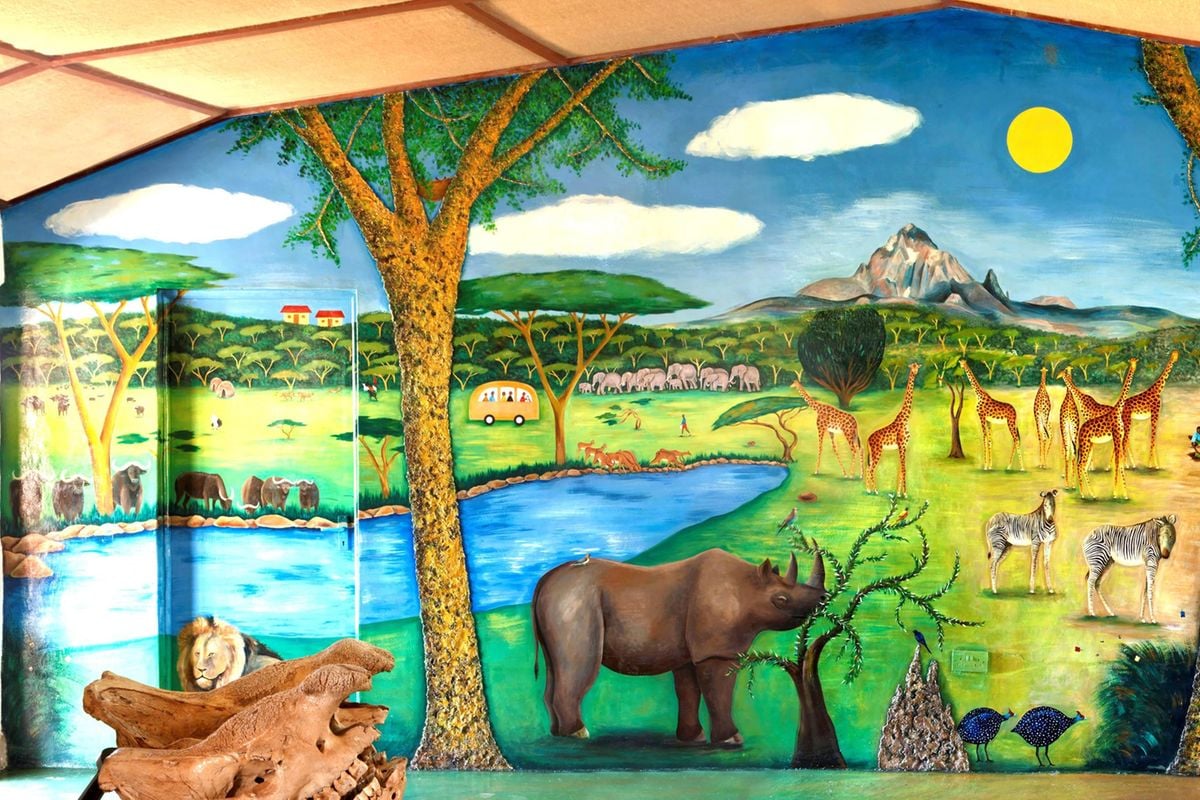 Conservation murals: Artist brings 'Mother Earth’ to life on canvas ...