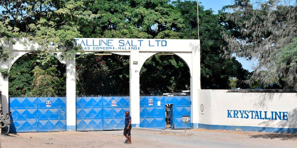 Salt firm to pay State agency Sh185m for use of sea water - Business Daily