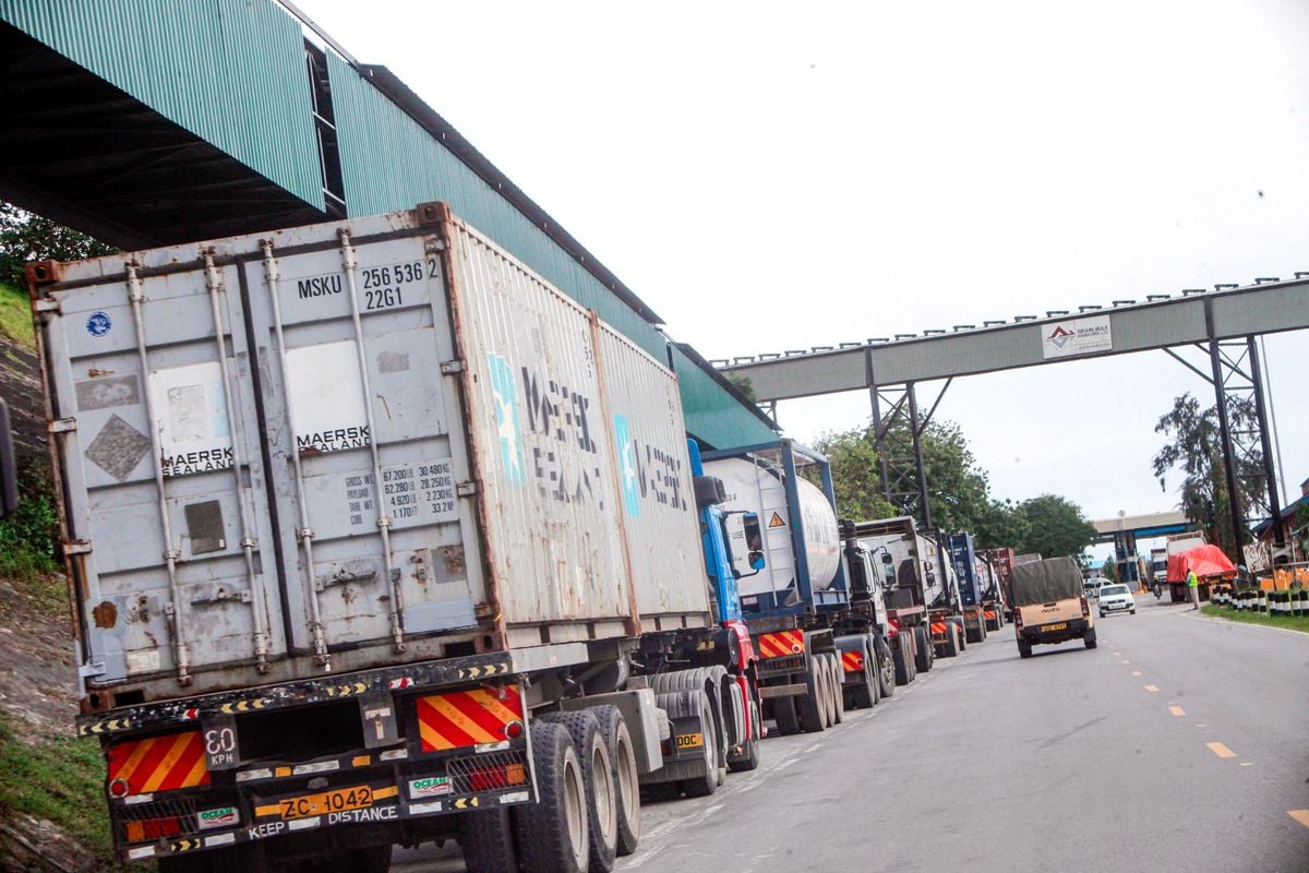 Cargo transport crisis as trucks stay grounded over container height ...