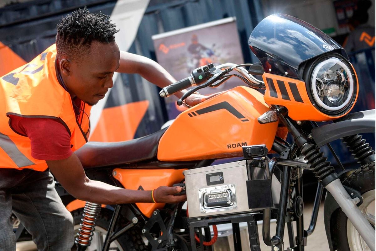 Roam, Mogo sign electric motorcycle financing deal - Business Daily