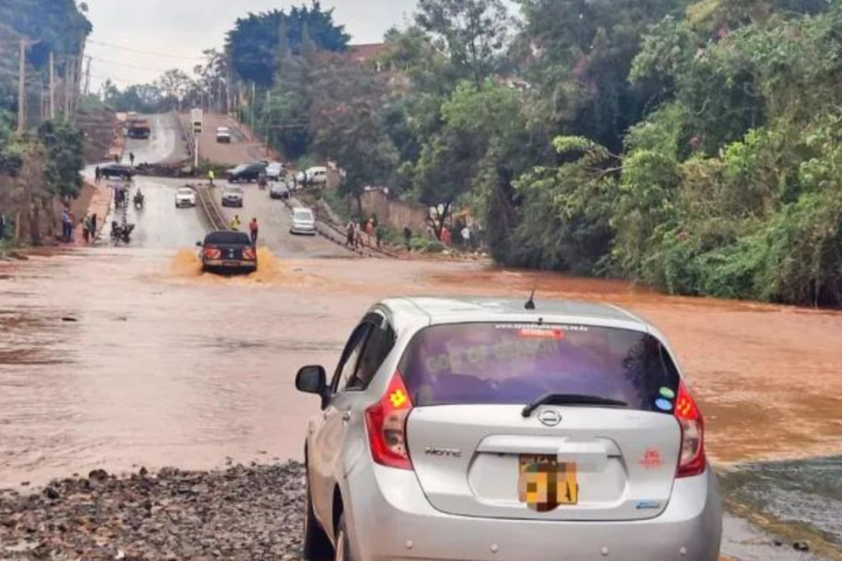 UN Avenue in Runda closed due to high water levels - Business Daily