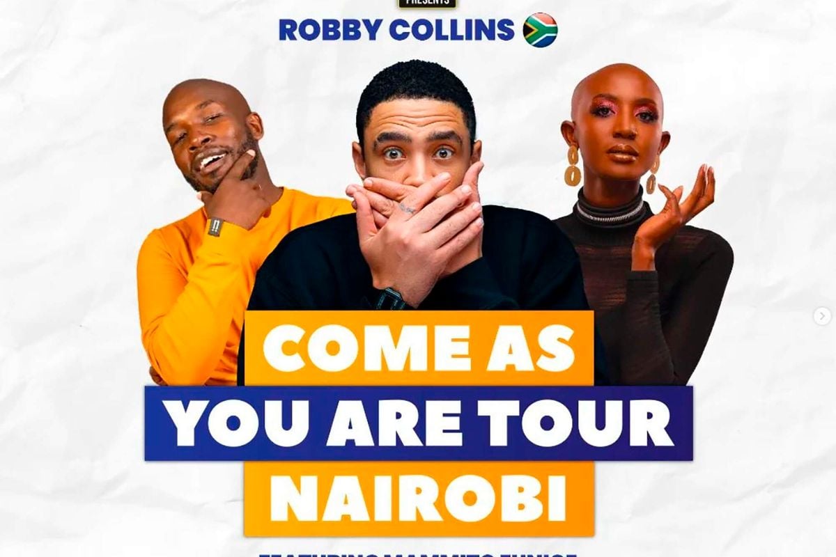 Robby Collins: Come As You Are Tour Nairobi - Business Daily