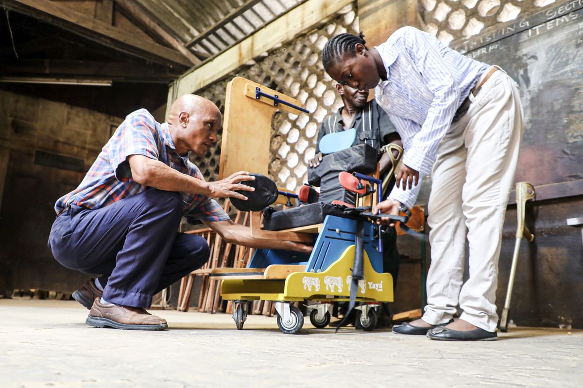 Inside Likoni workshop that’s bridging gaps for cerebral palsy children ...