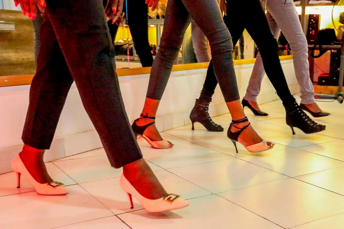 A class where they teach women how to walk in high heels - Business Daily