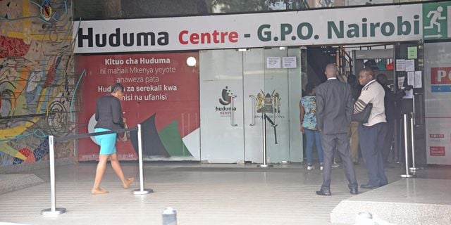 Huduma Centre visits hit 14.1m as Kenyans stick to in-person services ...